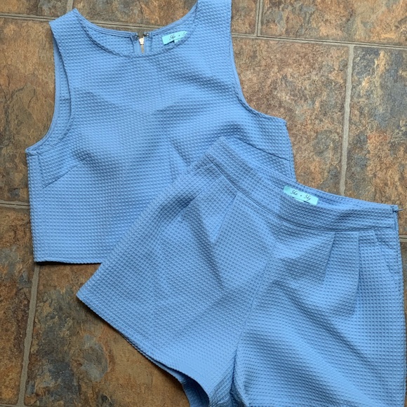 Other | Baby Blue Set | Poshmark